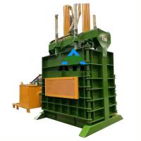China Case Packaging Automation Vertical Hydraulic Baling Machine for Waste Paper Pet Bottle for sale