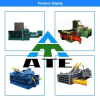 China 30kW Power Waste Metal Steel Copper Scrap Baling Machinery for Recycling and Smelting for sale