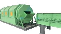 China Refuse Collector Mobile Rotary Sand Gravel Gold Tumbler Trommel Drum Screen Sieve Machine for sale