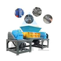 China Rubber Crumb Waste Plastic Wood Tire Pipe Pallet Shredder with 200-2200mm Input Size for sale