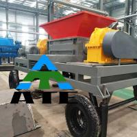 China Rubber Crumb Waste Plastic Wood Tire Pipe Pallet Shredder with 200-2200mm Input Size for sale