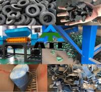 China Rubber Crumb Waste Plastic Wood Tire Pipe Pallet Shredder with 200-2200mm Input Size for sale