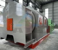 China Refuse Collector Mobile Rotary Sand Gravel Gold Tumbler Trommel Drum Screen Sieve Machine for sale
