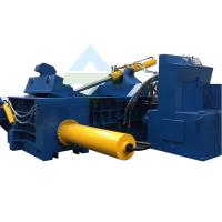 China 20500*2000*1200 mm Compression Chamber Size Scrap Metal Baler Machine for Metal Scrap for sale