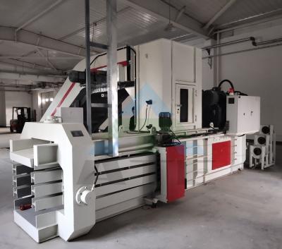 China Horizontal Hydraulic Baler for Scrap Metal Clothing Aluminum Cans and Paper Packing for sale