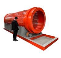 China Waste Recycling Trommel Screen Screening Machine with Easy Operation and Field Maintenance for sale