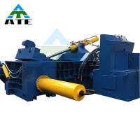 China Hydraulic Metal Baler 600*600 mm Baler Size for Iron Aluminum Scrap Copper Car Press for sale