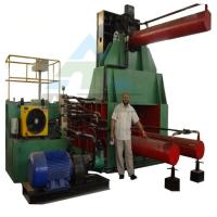 China Hydraulic Metal Baler 600*600 mm Baler Size for Iron Aluminum Scrap Copper Car Press for sale