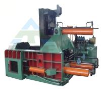 China Metal Chip Automatic Briquetting Hydraulic System Baler for Type Horizontal Iron Pin for sale