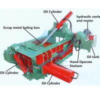 China 600*600 mm Baler Size Stainless Steel Metal Scrap Baler Press for Your Requirements for sale