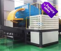 China Industrial Paper Plastic Car Tire Recycling Machine with Two Shaft Plastic Shredder for sale