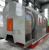 China Trommel Screen for Separating Solid Waste in City Household and Construction Garbage for sale