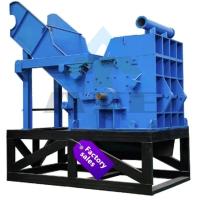China Double Shaft Design Metal Crusher for Heavy Duty Tyre Shredding in Industrial Settings for sale