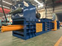 China Highly Hydraulic Metal Can Plastic Bottle Press Packing Plastic Cardboard Horizontal Full-Automatic Baler Machine for sale
