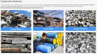 China Recycling Machine for Waste Metal Strong Strength Car Shells and Scrap Steel Shredder for sale