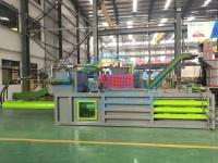 China Waste Recovery Baler Horizontal Press Machine for Plastic Metal and Paper Bag Baling for sale