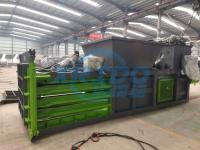 China Waste Recovery Baler Horizontal Press Machine for Plastic Metal and Paper Bag Baling for sale