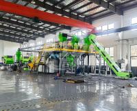 China PV Cell Scrap Shredding Crushing Sorting Recycling Machine for Solar Panel Waste for sale