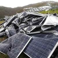 China PV Cell Scrap Shredding Crushing Sorting Recycling Machine for Solar Panel Waste for sale