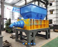China Drum Shredder for Plastic Lumps Pipes Films Bags Profile Iron Scrap Metal Waste Radiator for sale