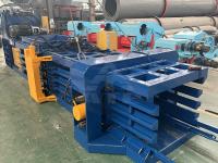 China Food Beverage Shops Belt Packaging Type Horizontal Baler for Waste Plastic and Cardboard for sale