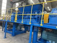 China Double Shaft Shredder for Metal Iron Scrap and Cardboard Meeting Customer Requirements for sale