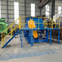 China Double Shaft Shredder Machine for Industrial Metal Hydraulic Shredding 5000 KG Weight for sale