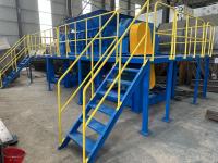 China Double Shaft Hydraulic Waste Tire Shredder Machine Plastic Metal Shaft Shredder for sale