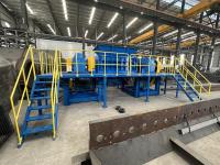 China Double Shaft Hydraulic Waste Tire Shredder Machine Plastic Metal Shaft Shredder for sale