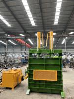 China 380V Car and Truck Tyre Tire Baler Machine Bag Vertical Packing Machine Plastic Waste Bottle Balers for sale