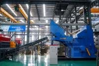 China Waste Steel Iron Metal Crusher Hammer Mill for Customizable Size and Color Variations for sale