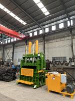 China 380V Car and Truck Tyre Tire Baler Machine Bag Vertical Packing Machine Plastic Waste Bottle Balers for sale