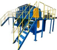 China Double Shaft Shredder Machine for Scrap Metal Shredding in Tyre Crumb Production Line for sale
