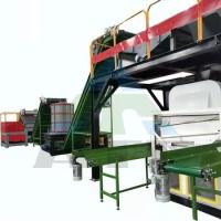 China Cast Aluminum Shredding Line Double Shaft Scrap Metal Crusher Machine at 2200KG Weight for sale