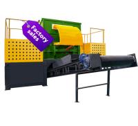 China Scrap Metal Double Shaft Shredder The Best Choice for Waste Casting Aluminum Brass Iron for sale