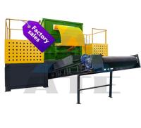 China Double Shaft Rubber Scrap Metal Shredder Machine for Meeting Industry Recycling Needs for sale