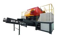 China ALLOY Material Double Shaft Shredder for Full Automatic Tire Cans and Metal Recycling for sale