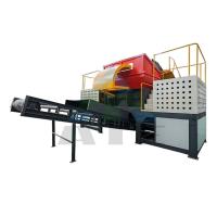 China Plastic Shredder Machine for Recycling Waste Car Truck Tyre Rubber Powder and Particle for sale