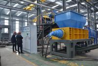 China Double Shaft Shredder for Radial Product Line Old Tire Recycling Machine Rubber Shredder for sale