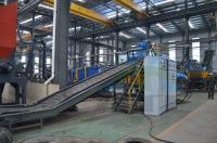 China Double Shaft Shredder for Radial Product Line Old Tire Recycling Machine Rubber Shredder for sale