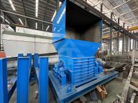 China Domestic Garbage Plastic Bags Woven Bags Lump Breaker Manual Bag Breaking Machine for sale