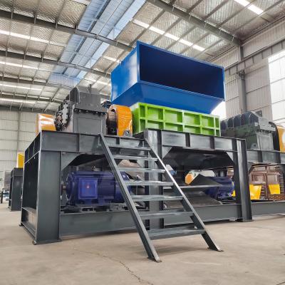 China 30kW Power Heavy Duty Plastic Bucket Shredder for Car Metal and Wall Thickness for sale