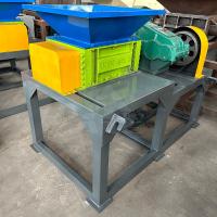 China Hydraulic Small Double Shaft Shredder for Plastic Mini Metal Cardboard 5000KG Weight for sale