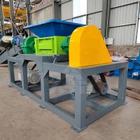 China Double Shaft Shredder for Recycling Cardboard Boxes Plastic Bottles and Scrap Metal for sale