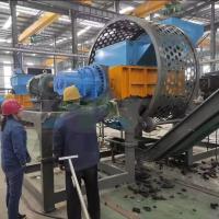 China Full Automatic Used Tire Recycling Shredder Machine Production Line for Waste Tires for sale