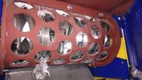 China 5-100 kg/h Production Capacity Single Shaft Shredder for Corrugated Cardboard and Plastics for sale