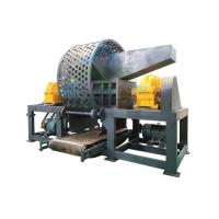 China 2-3tons Capacity High Productivity Tire Shredding Crusher Machine for Scrap Tire Recycling for sale