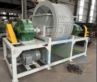 China Tire Machine Type Double Shaft Shredder for Scrap Tyre Used Rubber Tires Recycling for sale