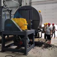 China Tire Recycling Machine Double Shaft Tyre Shredder for Waste Rubber Car Truck Tyres for sale