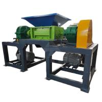 China 200-2200mm Input Size Double Shaft Wood Plastic Cardboard Shredder with Conveyor for sale